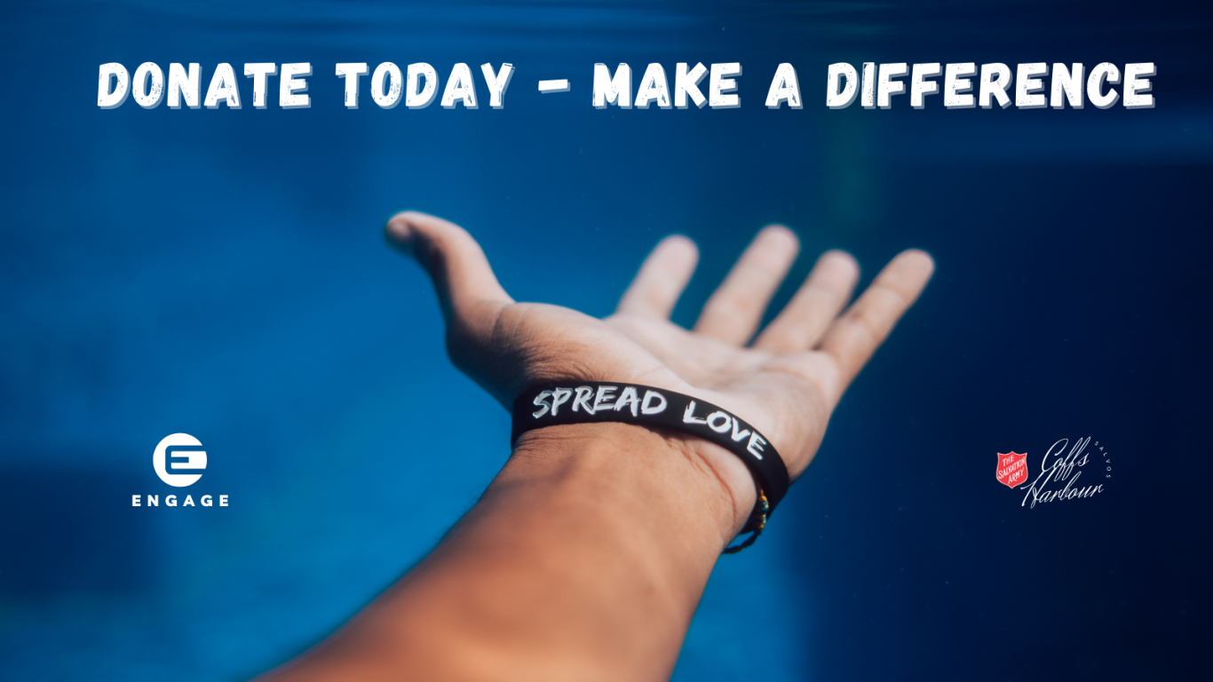 Donate today - Make a difference | Engage Salvos | The Salvation Army Australia