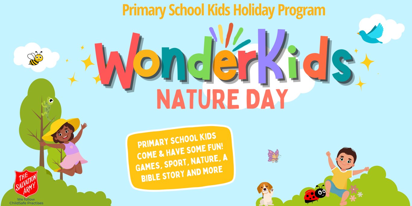 wonderkids | Port Macquarie Salvos | The Salvation Army Australia