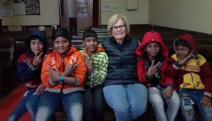 Olive meets kids corps helped | The Salvation Army Stafford | The Salvation Army Australia