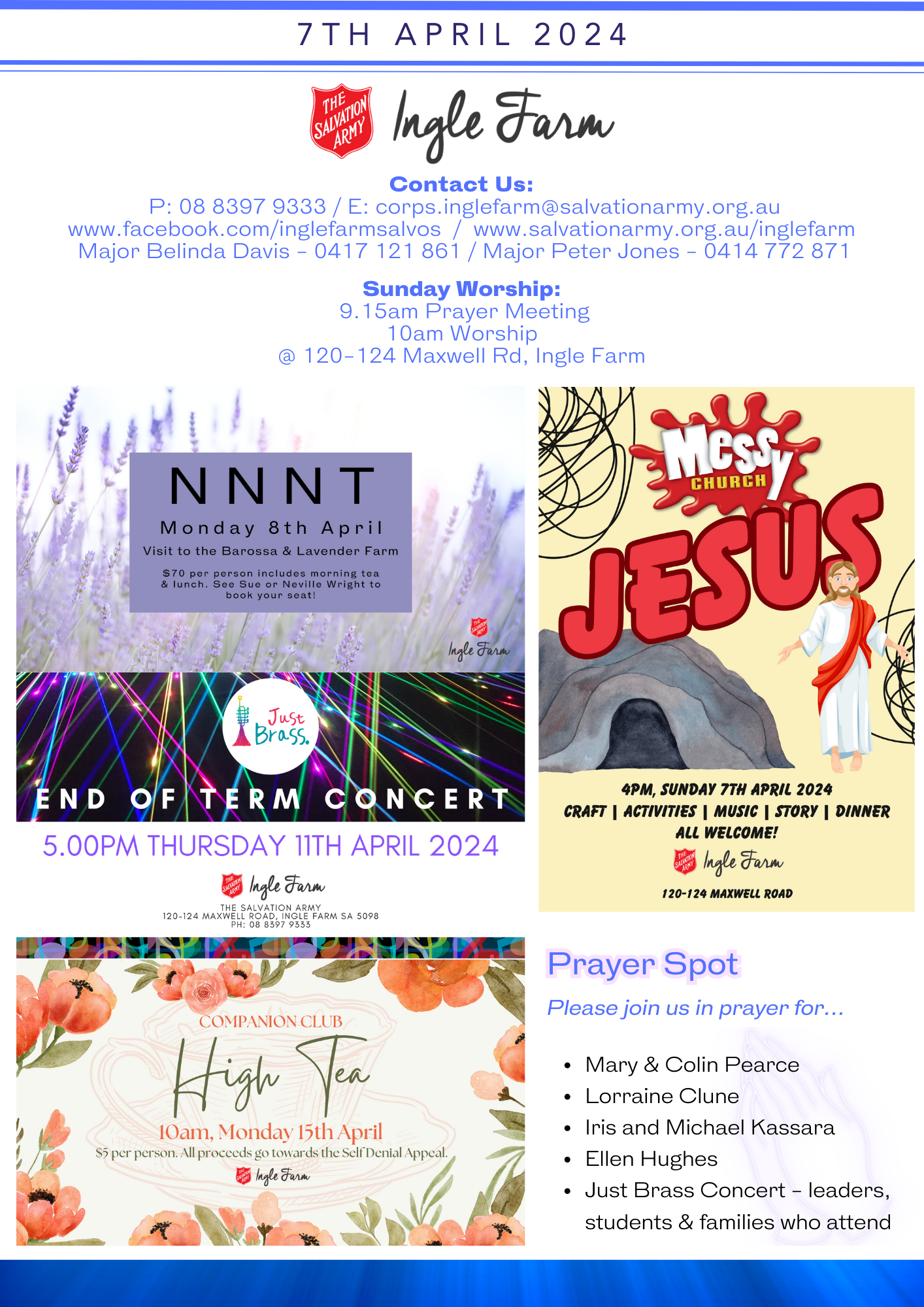 07/04/2024 - News | Ingle Farm Corps | The Salvation Army Australia
