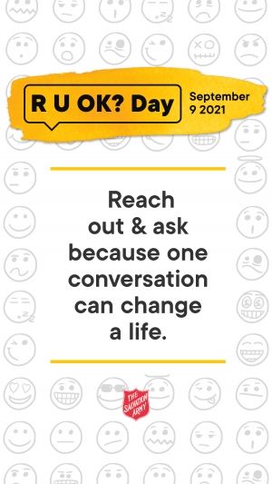 R U Ok? | Box Hill Salvos | The Salvation Army Australia