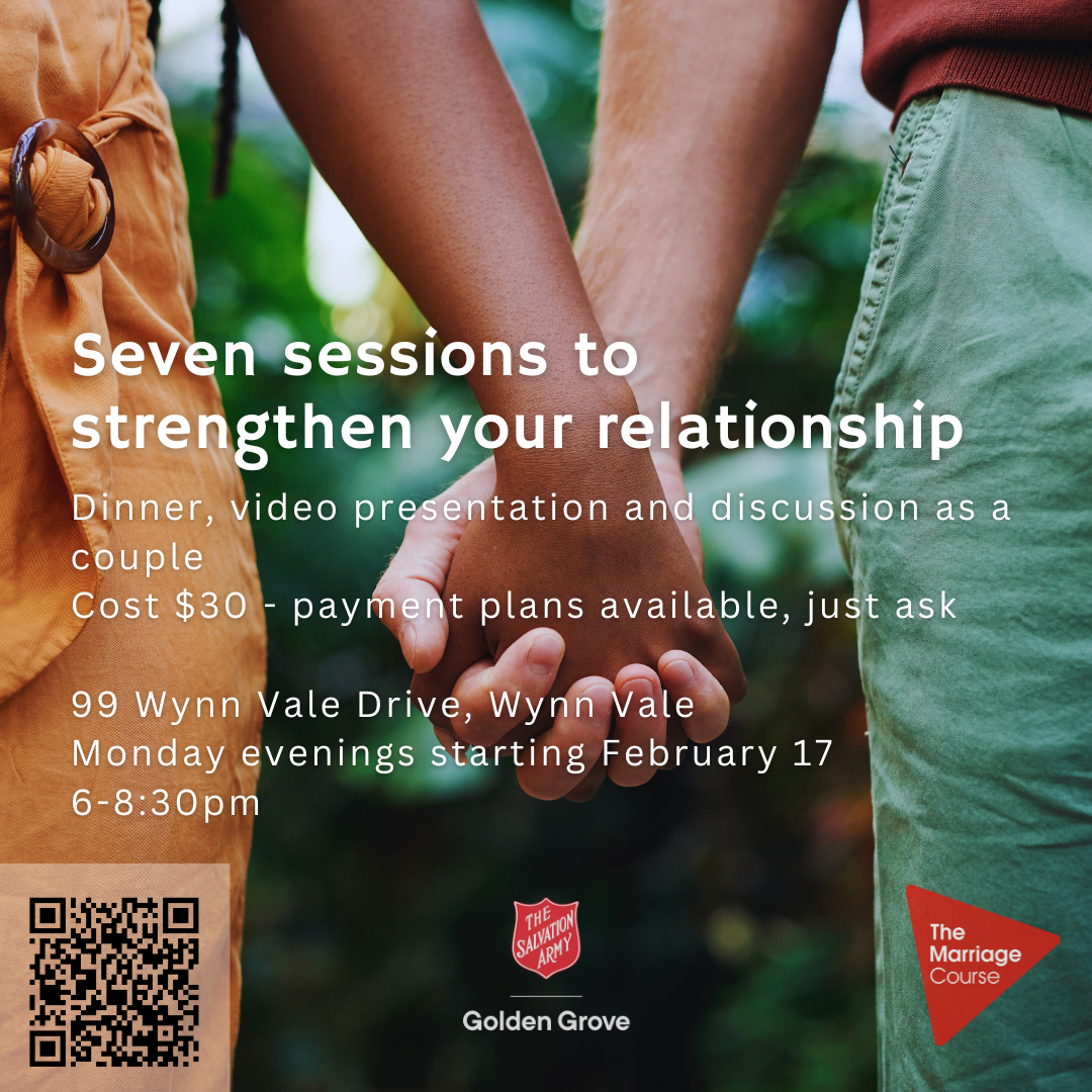 Support for Parents and Caregivers | Golden Grove Corps | The Salvation Army Australia