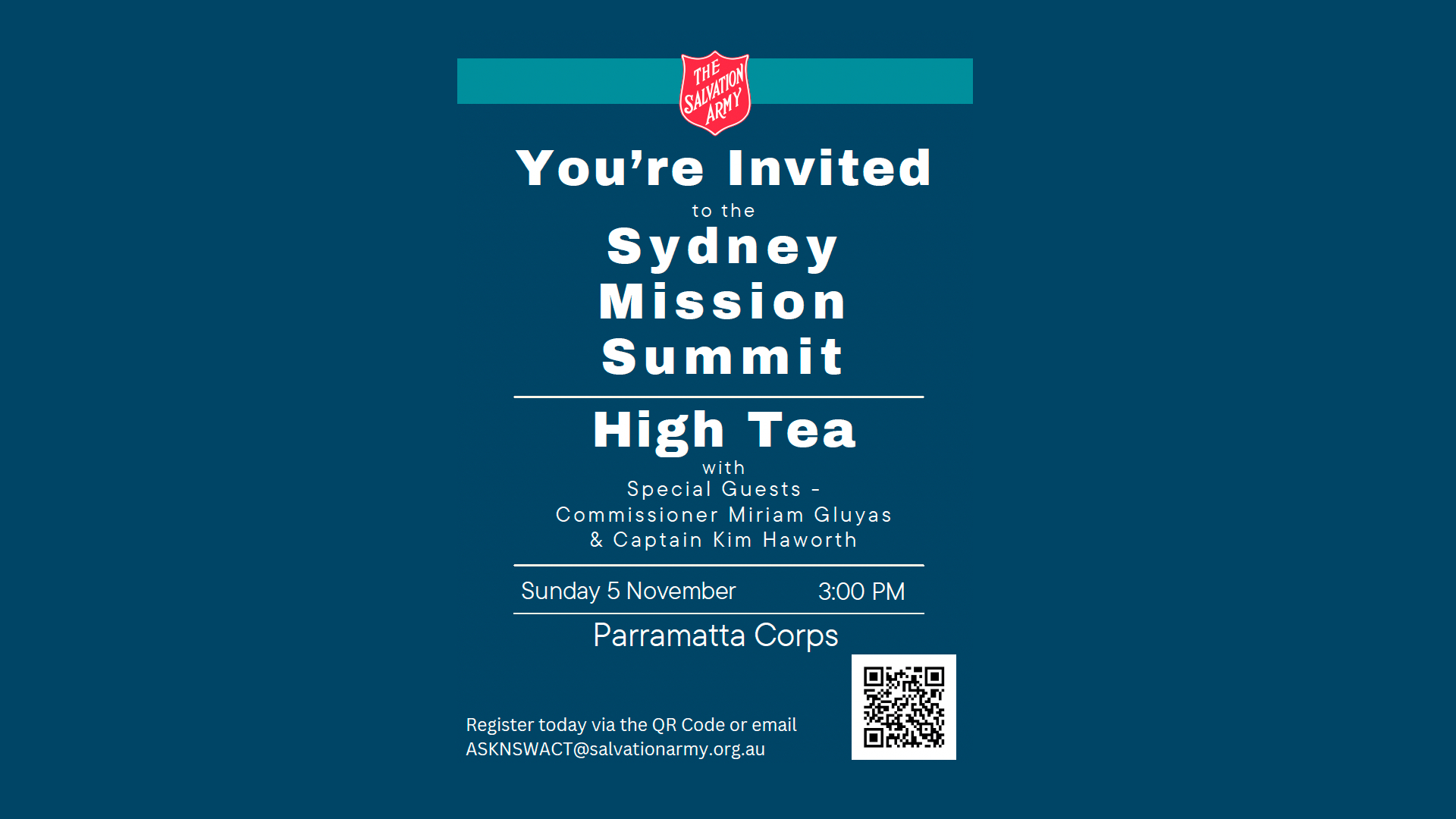 Sydney Mission Summit » The Salvation Army Parramatta | The Salvation ...